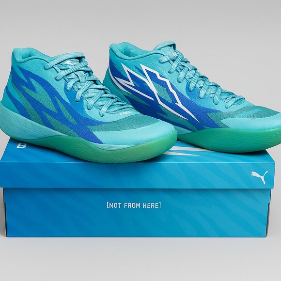 Puma | Shoes | Preowned Puma Mb2 Rookie Of The Year Lamelo Ball Size 2 ...